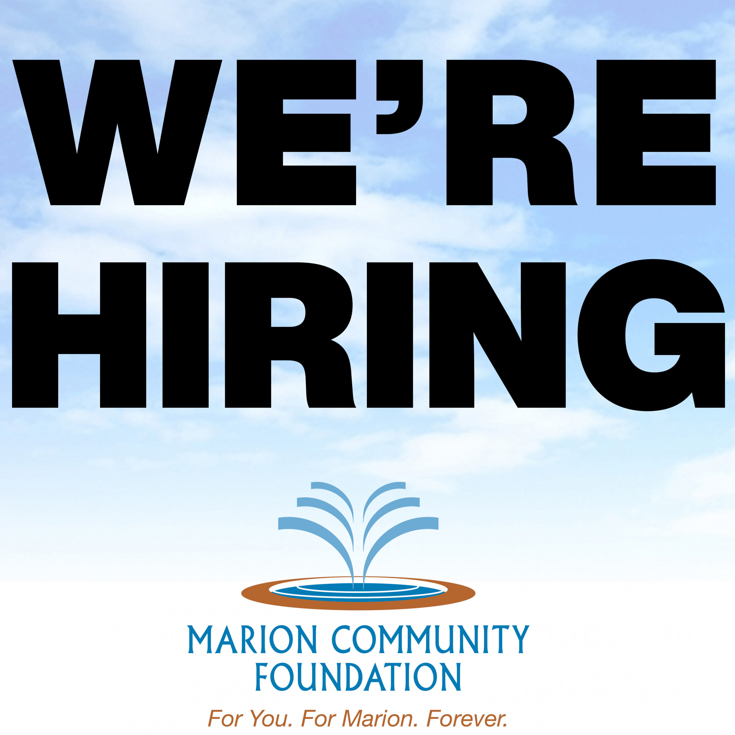 Positions Open - Marion Community Foundation